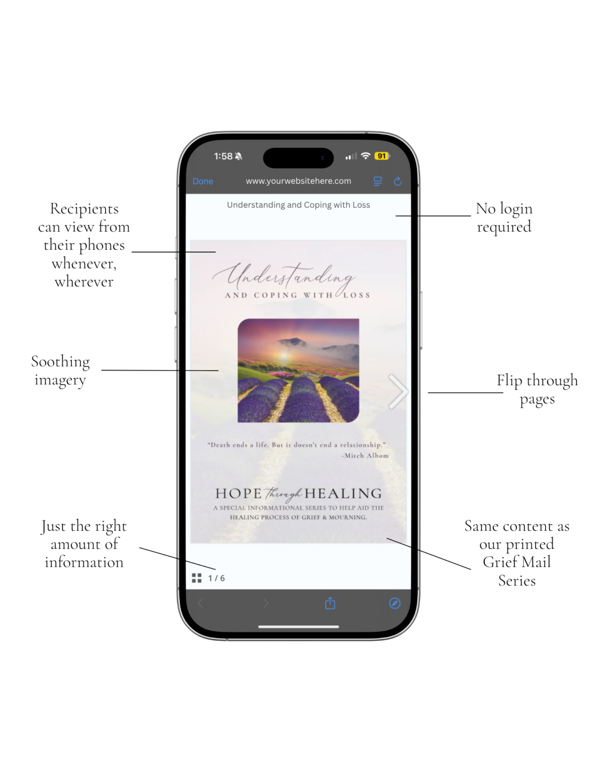 For Bereavement – Hope Through Healing