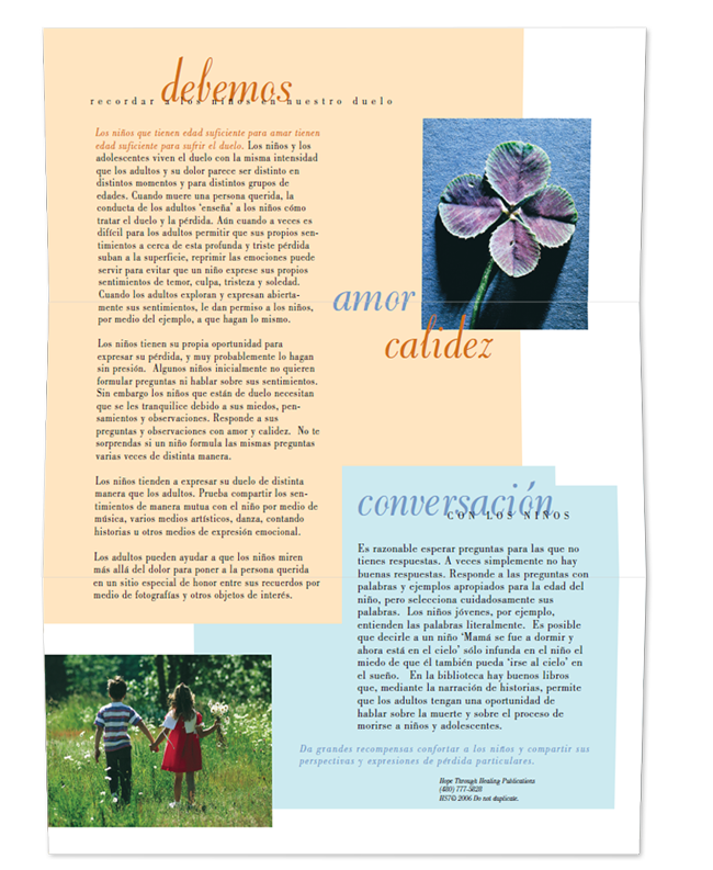 Issues-Back_Child-Spanish | Hope Through Healing